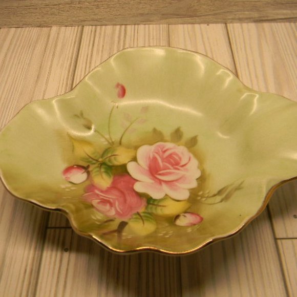 Lefton | Accents | Vintage Lefton China 86 Hand Painted Heritage Rose ...